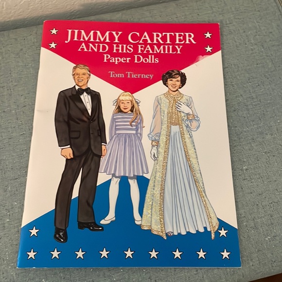dover publications | Other | Never Used Jimmy Carter Paper Doll Book ...